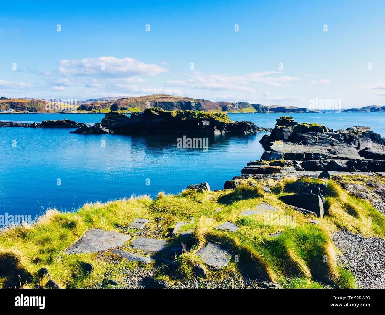 Scotland Beautiful Isle of Seil Stock Photo - Alamy
