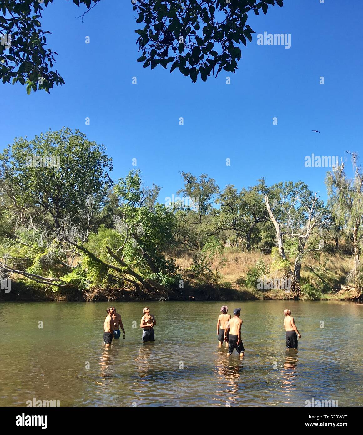 People At The Wading Airprote