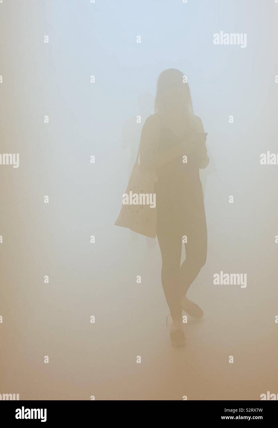 Mist with girl hi-res stock photography and images - Alamy
