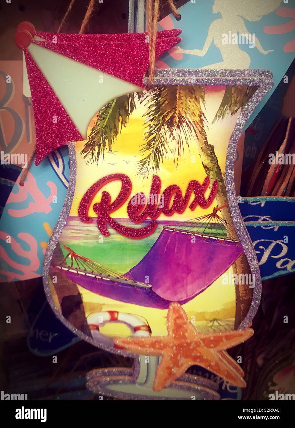 Hammock sign hi-res stock photography and images - Alamy