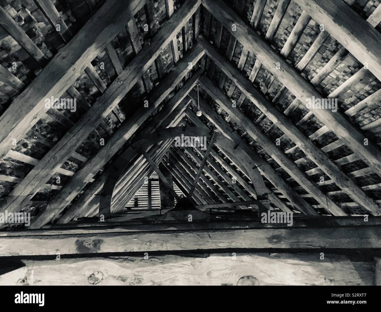Under the roof Stock Photo - Alamy