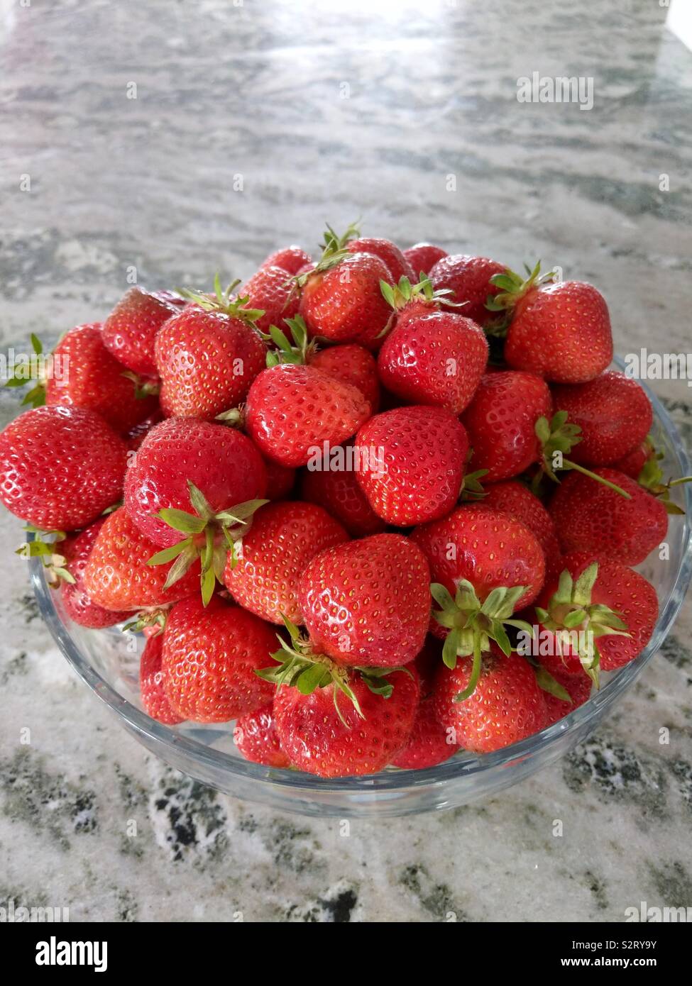 Glass of strawberries hi-res stock photography and images - Alamy