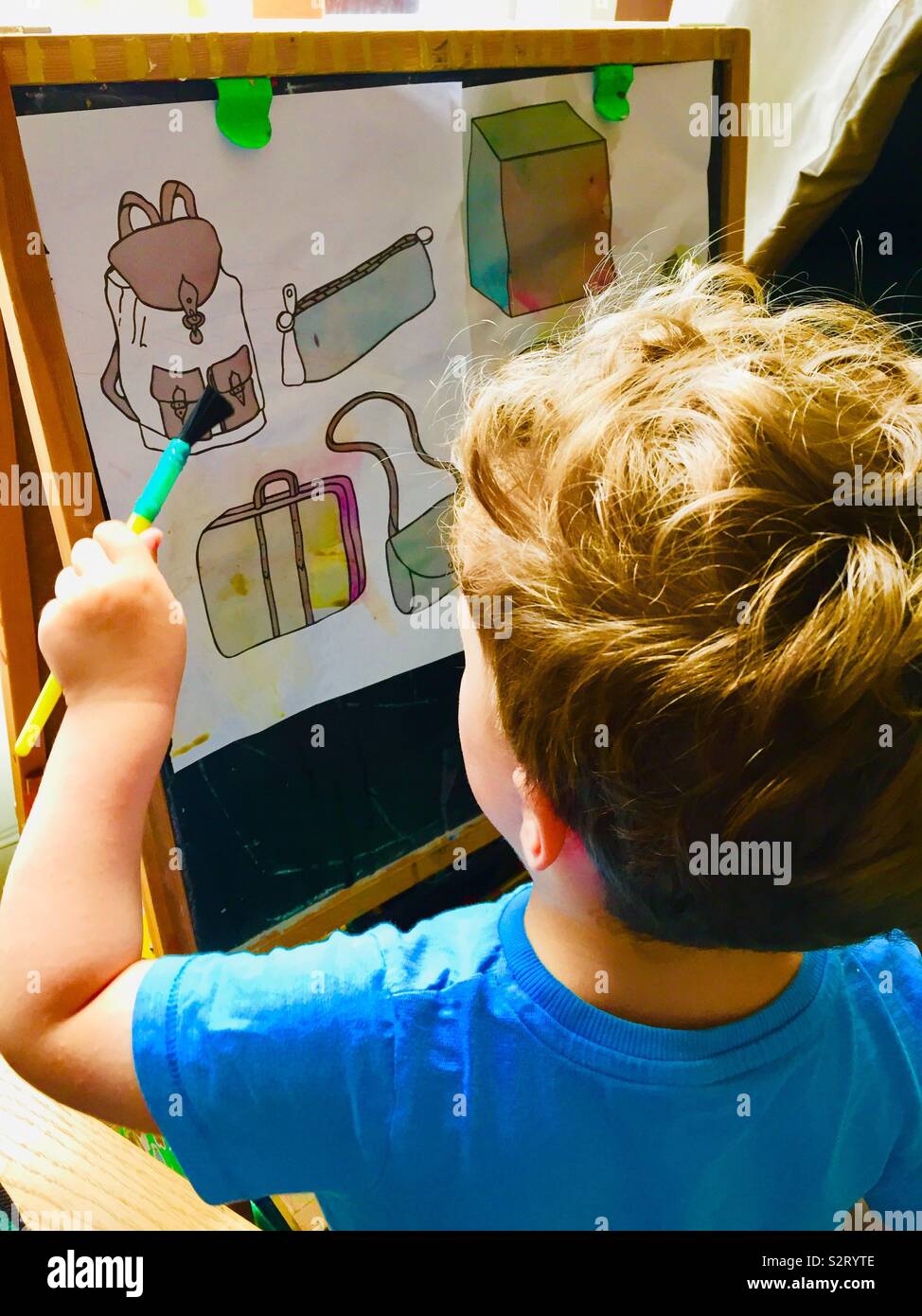 Magic and painting hi-res stock photography and images - Alamy