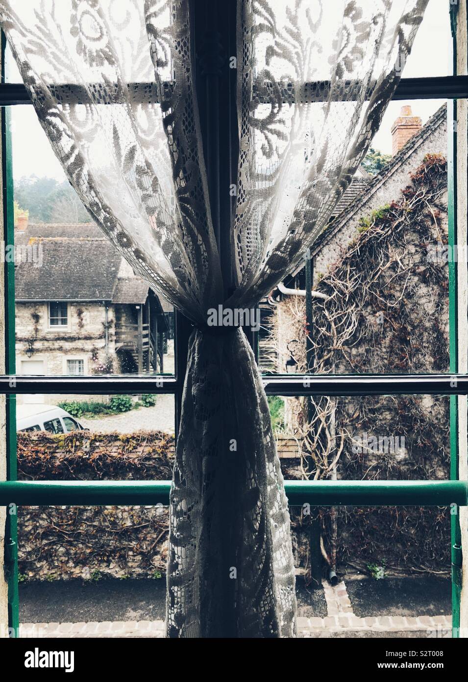 window in Claude Monet house in Giverny, France Stock Photo - Alamy