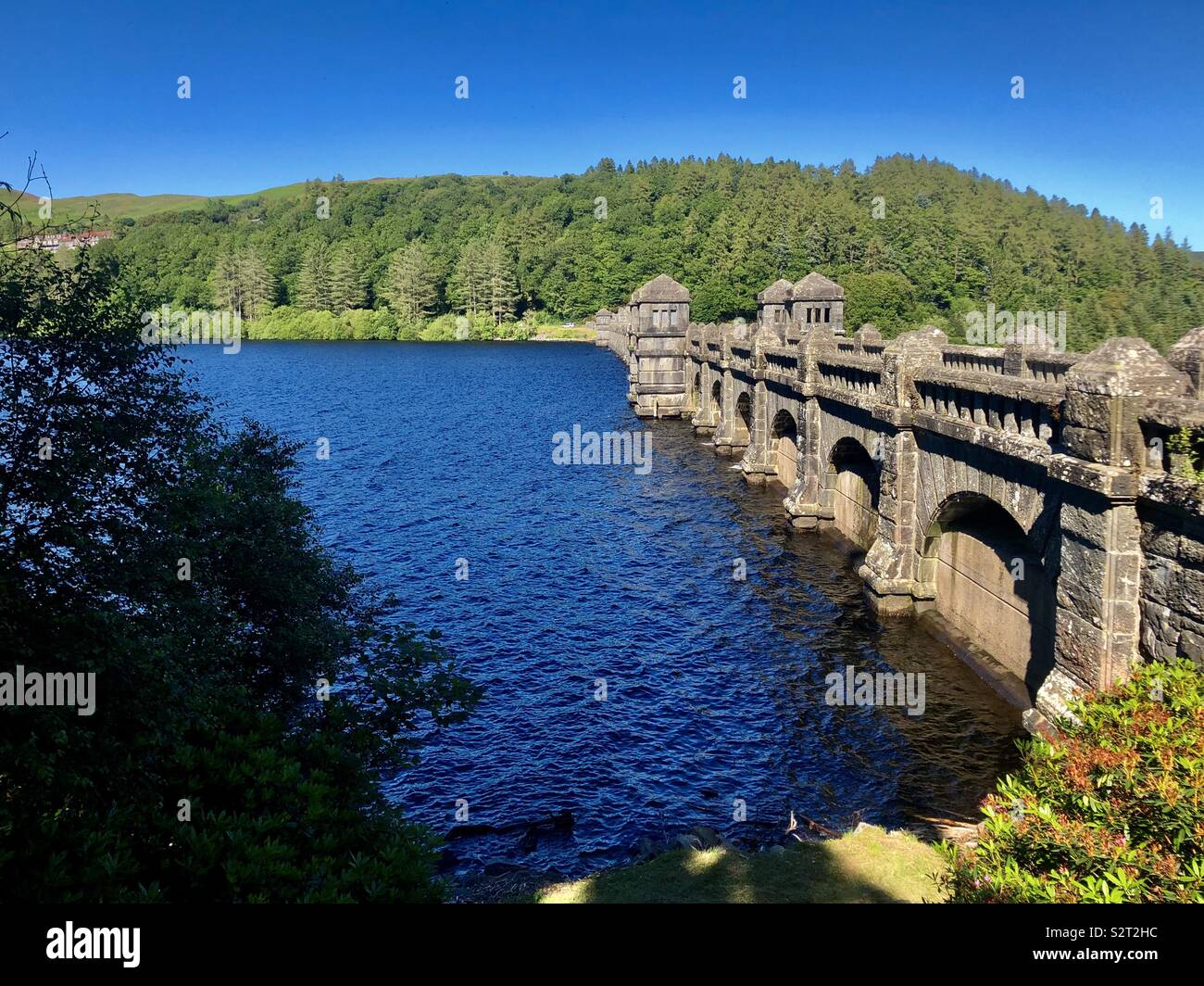 Lake Vyrnwy , LLANWDDYN, Wales Stock Photo - Alamy