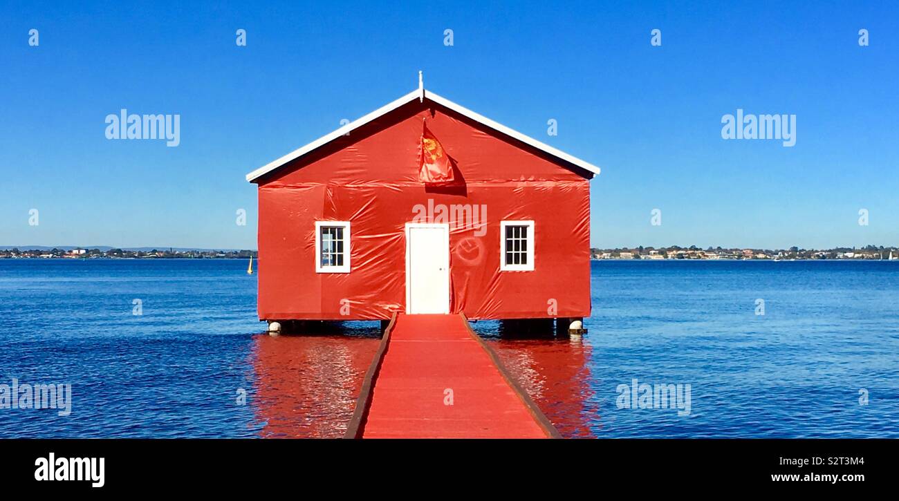 Crawley edge boatshed hi-res stock photography and images - Alamy