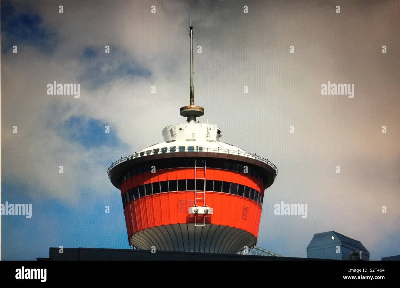Calgary tower and restaurant, downtown Calgary, Alberta, Canada Stock ...