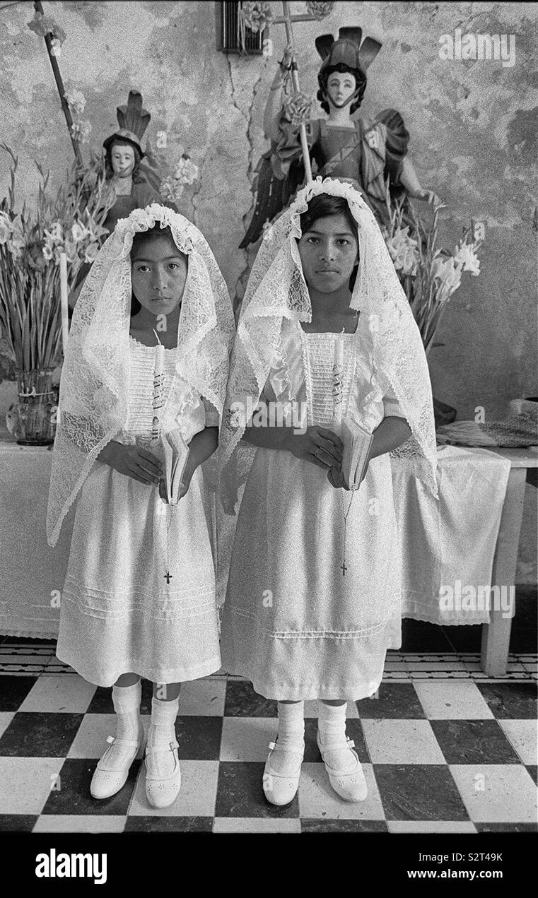 First comunión México Stock Photo - Alamy