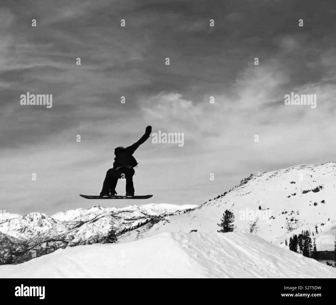 Snowboarding Air Tricks