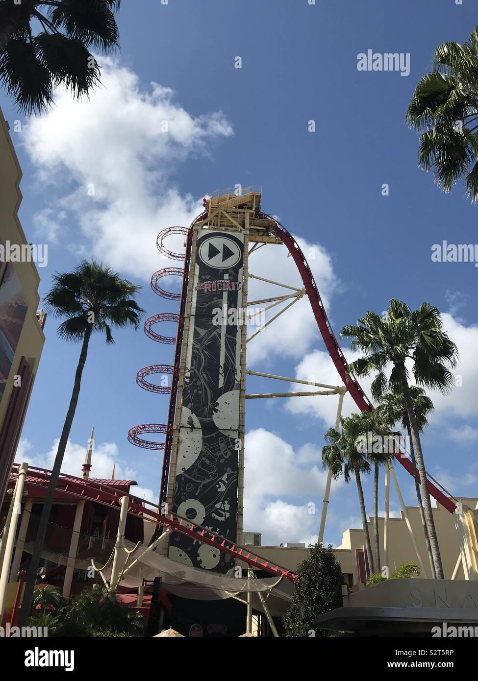 Rocket ride at Universal Studio Orlando Stock Photo - Alamy