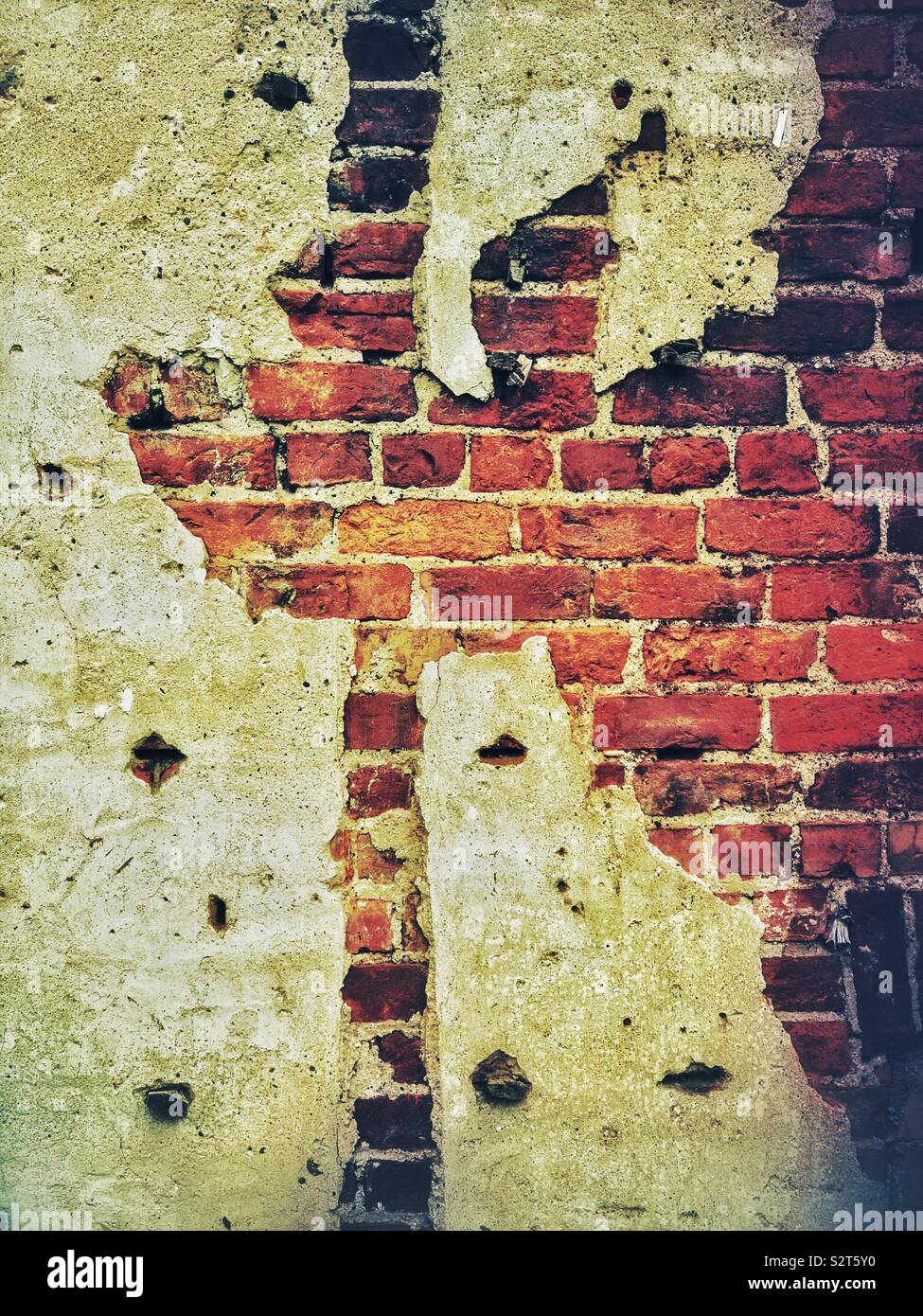 Damaged Brick Buildings High Resolution Stock Photography and Images ...