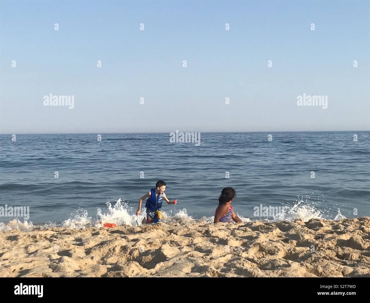 Day at the beach Stock Photo - Alamy