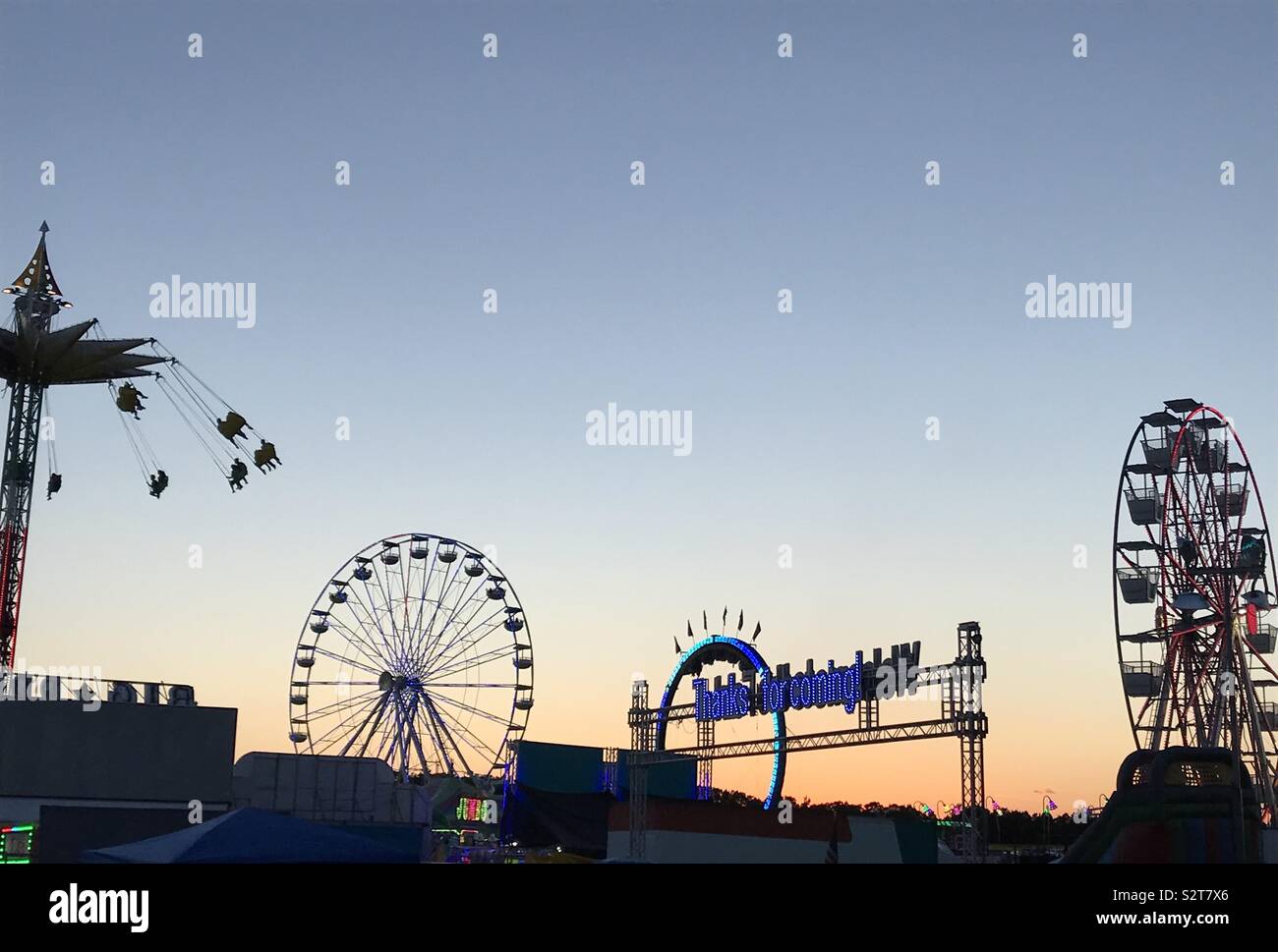 Day at the fair Stock Photo - Alamy