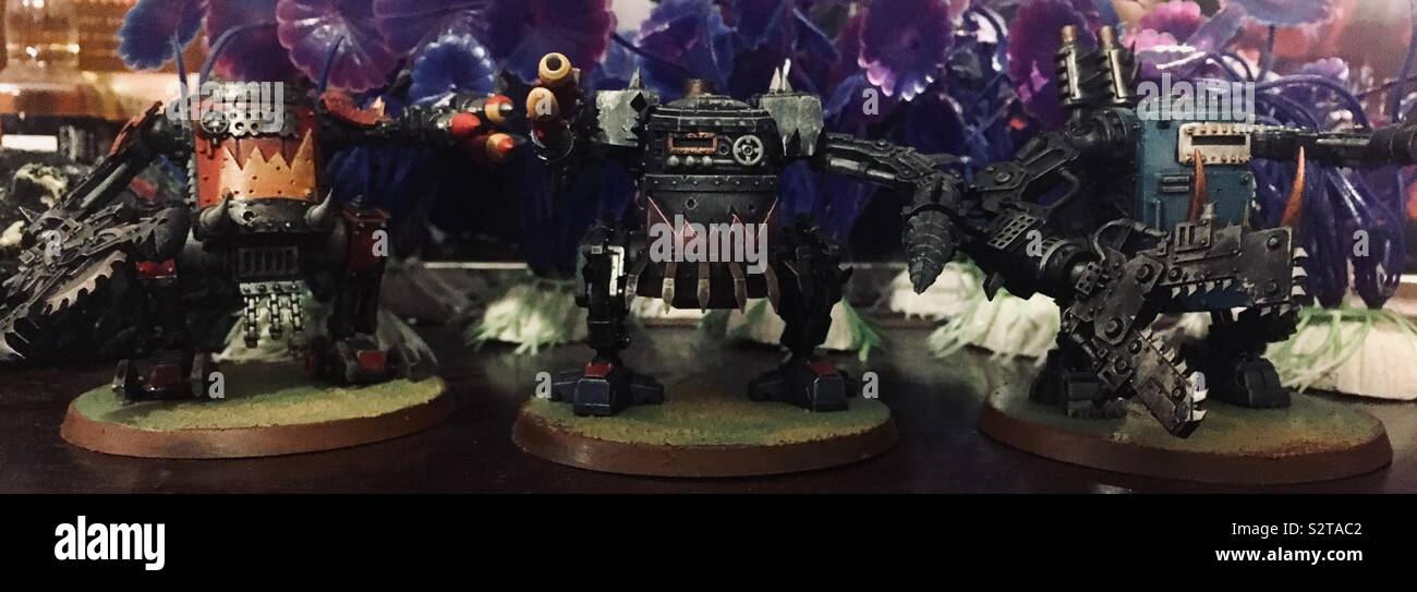 Three Ork Killa Kanz Stock Photo - Alamy