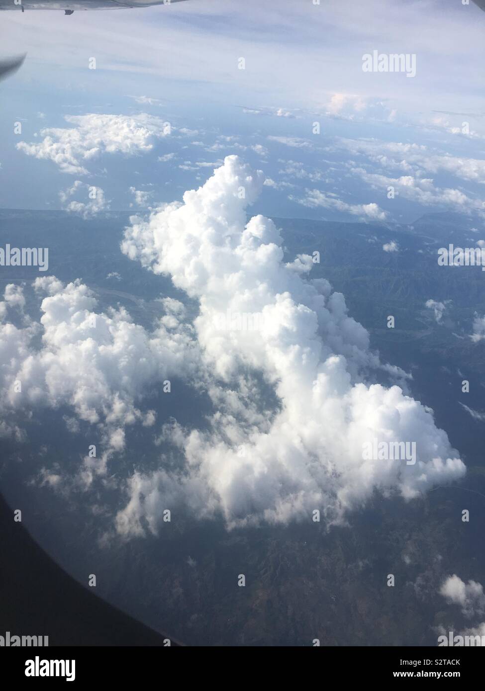 A cloud in the shape of the U.K Stock Photo - Alamy