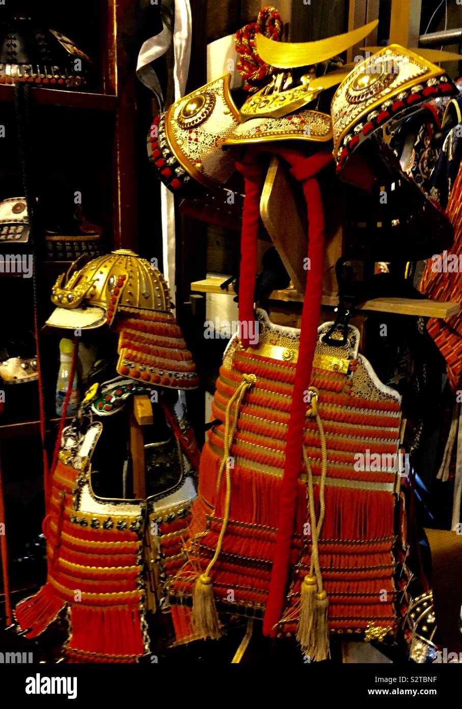Samurai Uniform and its armour Stock Photo - Alamy
