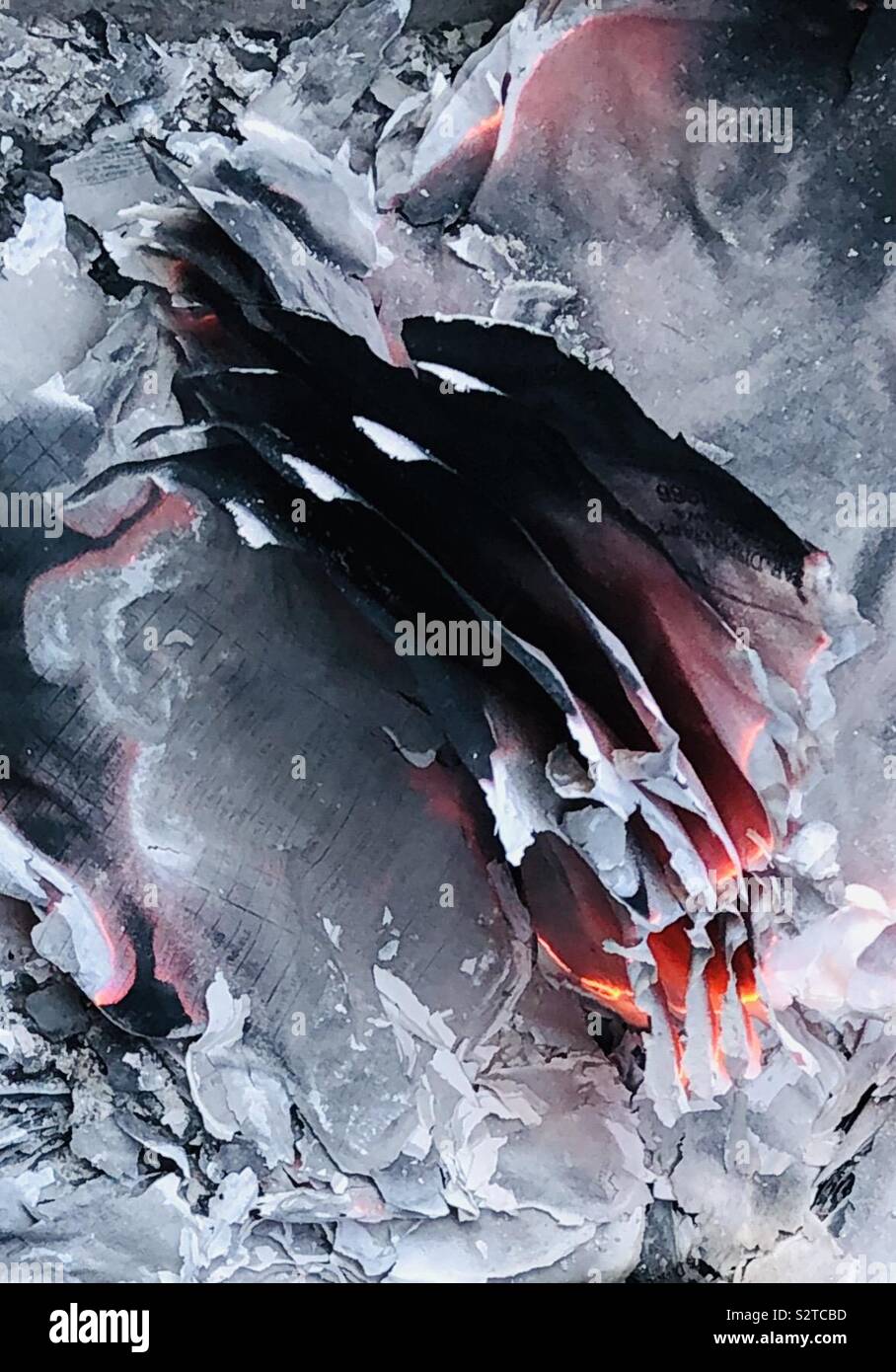 Fire burning paper hot background hi-res stock photography and images ...