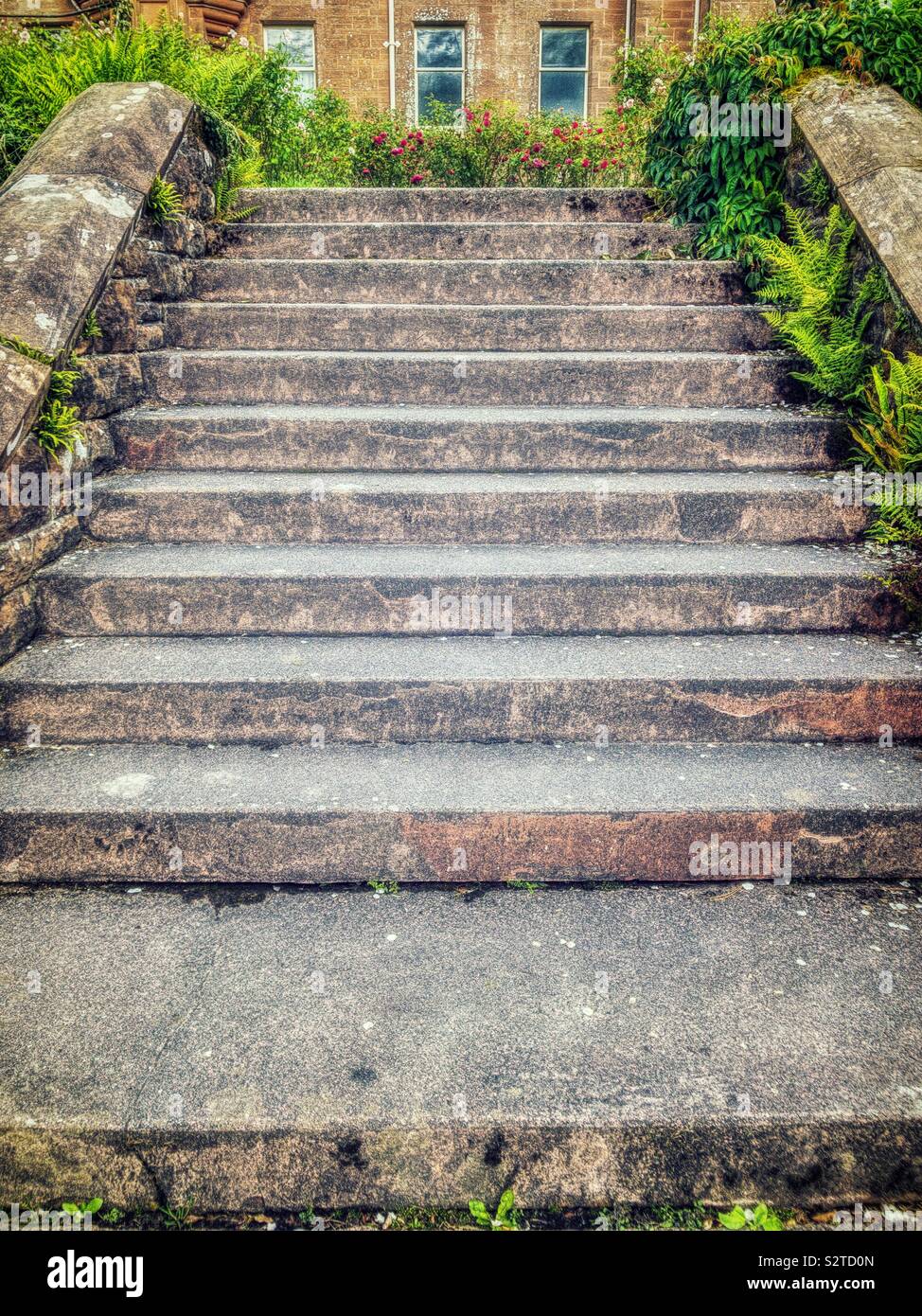 Flight Of Stone Steps High Resolution Stock Photography and Images - Alamy