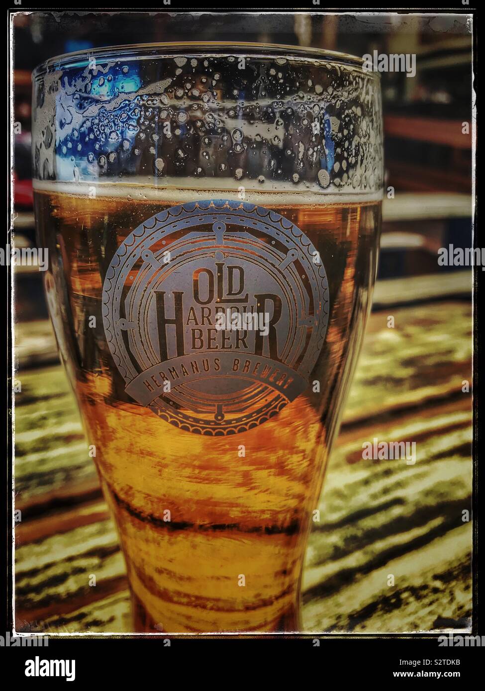 Old Harbour Beer at KabelJoe’s Restaurant, Kleinmond, Overberg, South ...