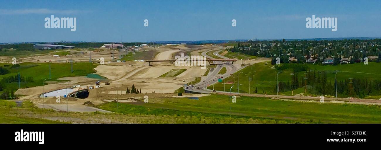 Calgary ring road project hi-res stock photography and images - Alamy