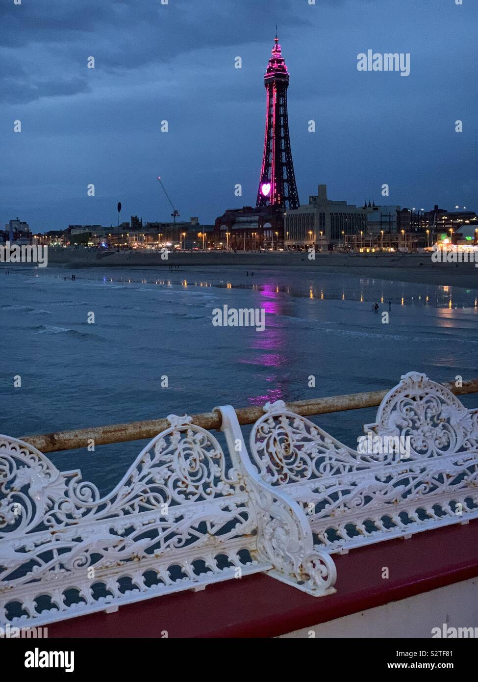 View from blackpool tower hi-res stock photography and images - Alamy