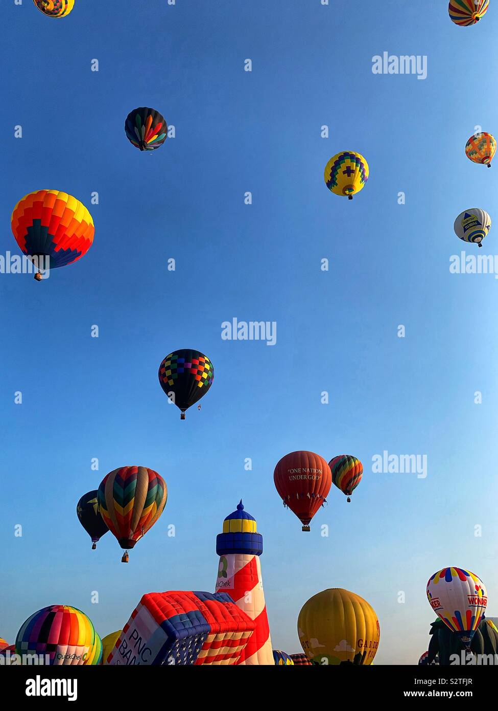 Balloon launch hi-res stock photography and images - Alamy