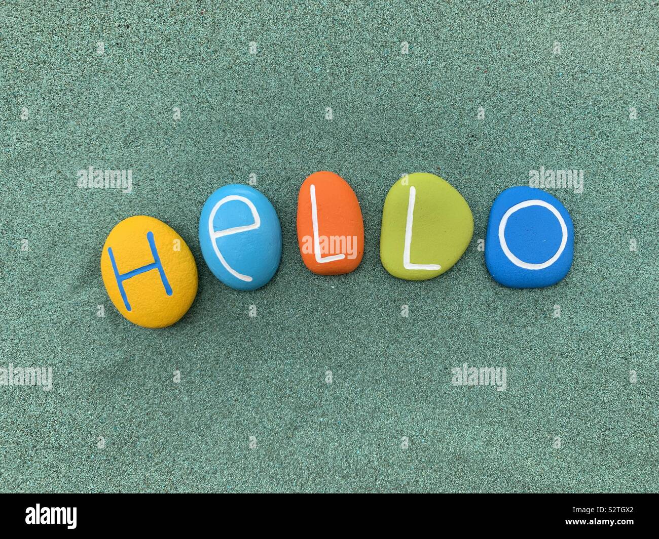 Hello logo hi-res stock photography and images - Alamy