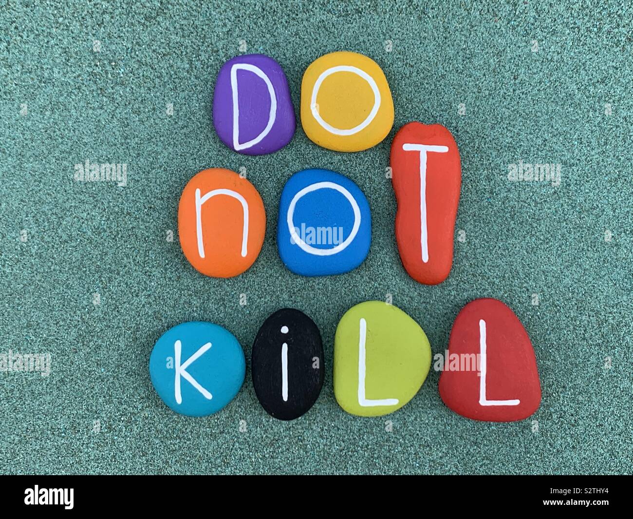 Do not kill Stock Photo - Alamy