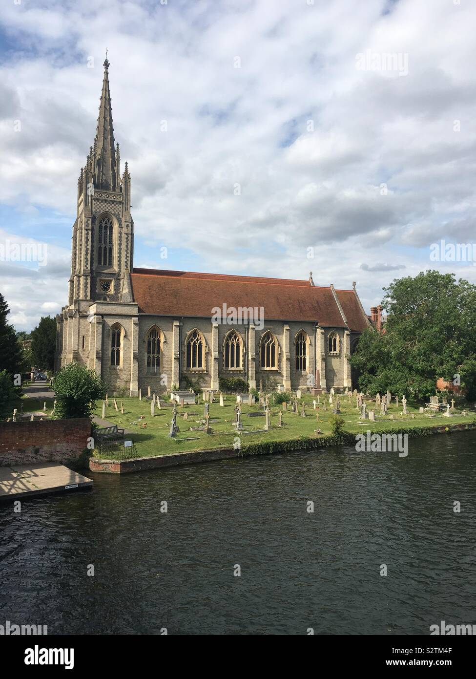 Church in Marlow Stock Photo - Alamy