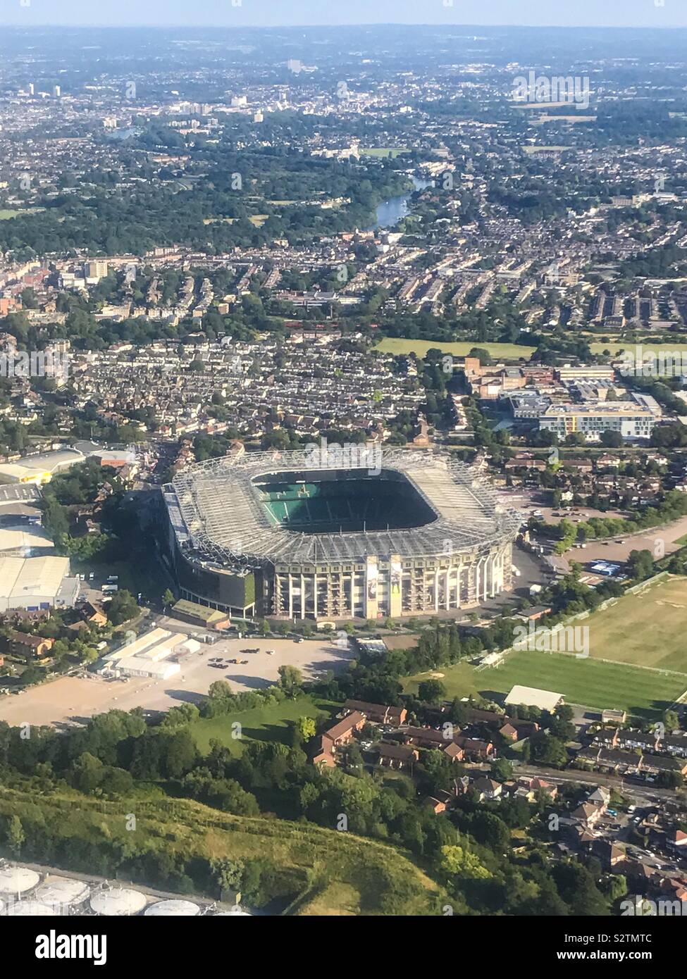Twickenham rugby stadium hi-res stock photography and images - Alamy