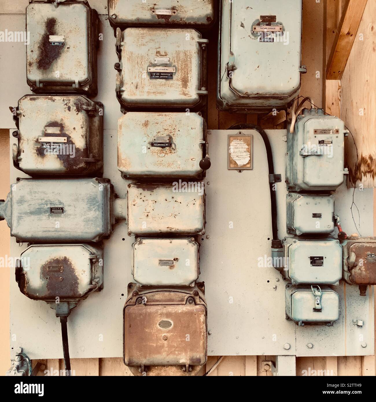 Switchboards hi-res stock photography and images - Alamy