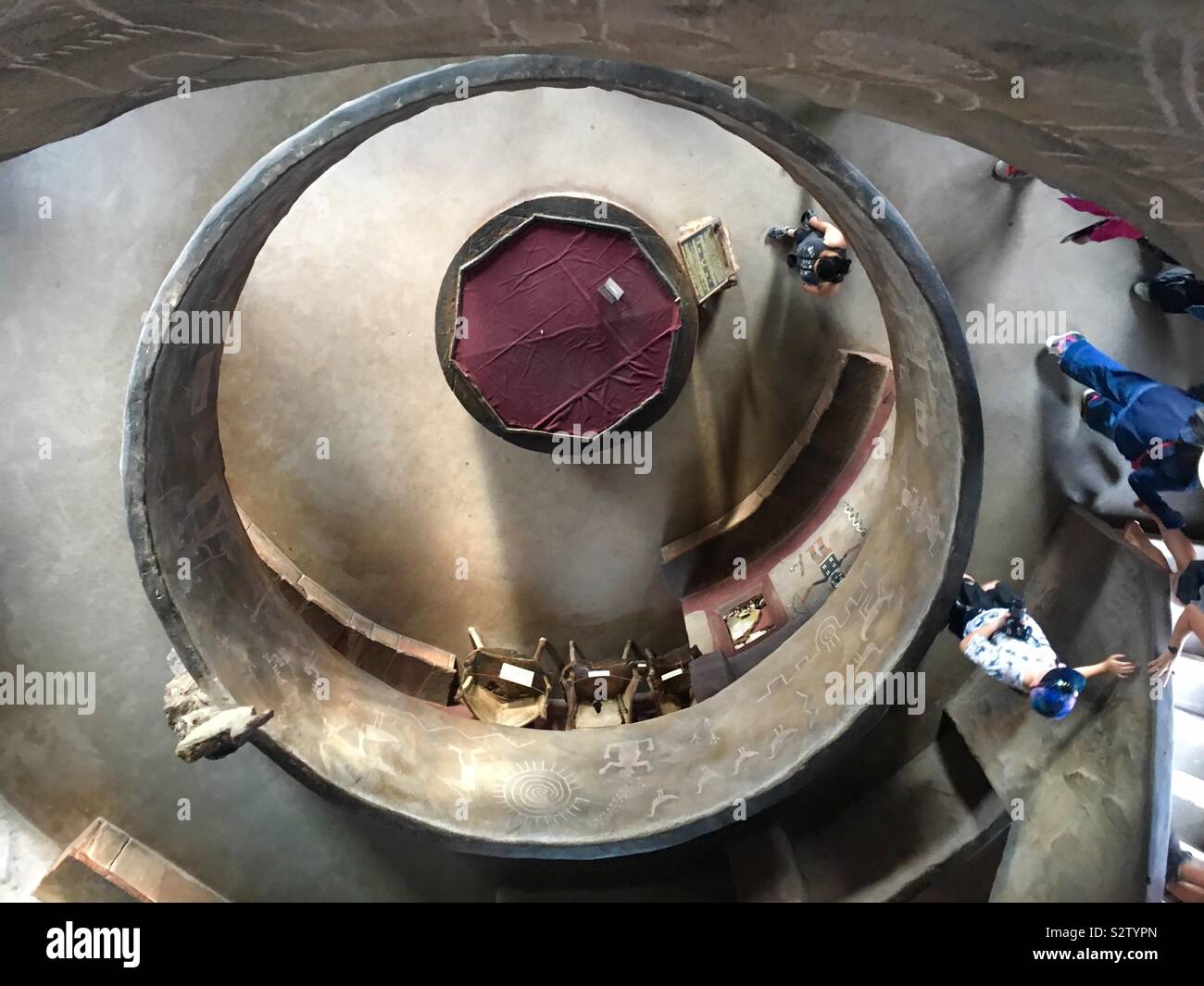 Walked up tower ramp and stairs to get view of Grand Canyon National ...