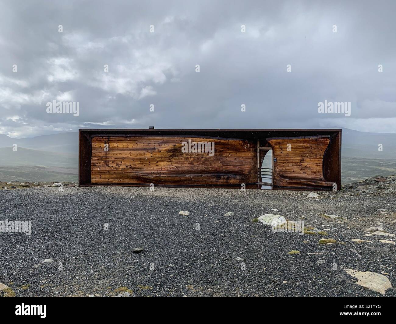 Viewing platform Norway Stock Photo - Alamy