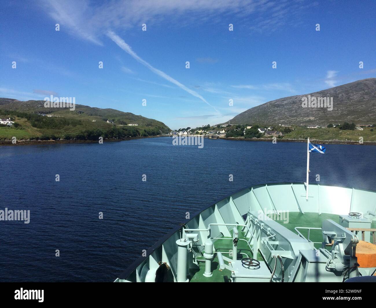 Isle of Harris Ferry Stock Photo - Alamy