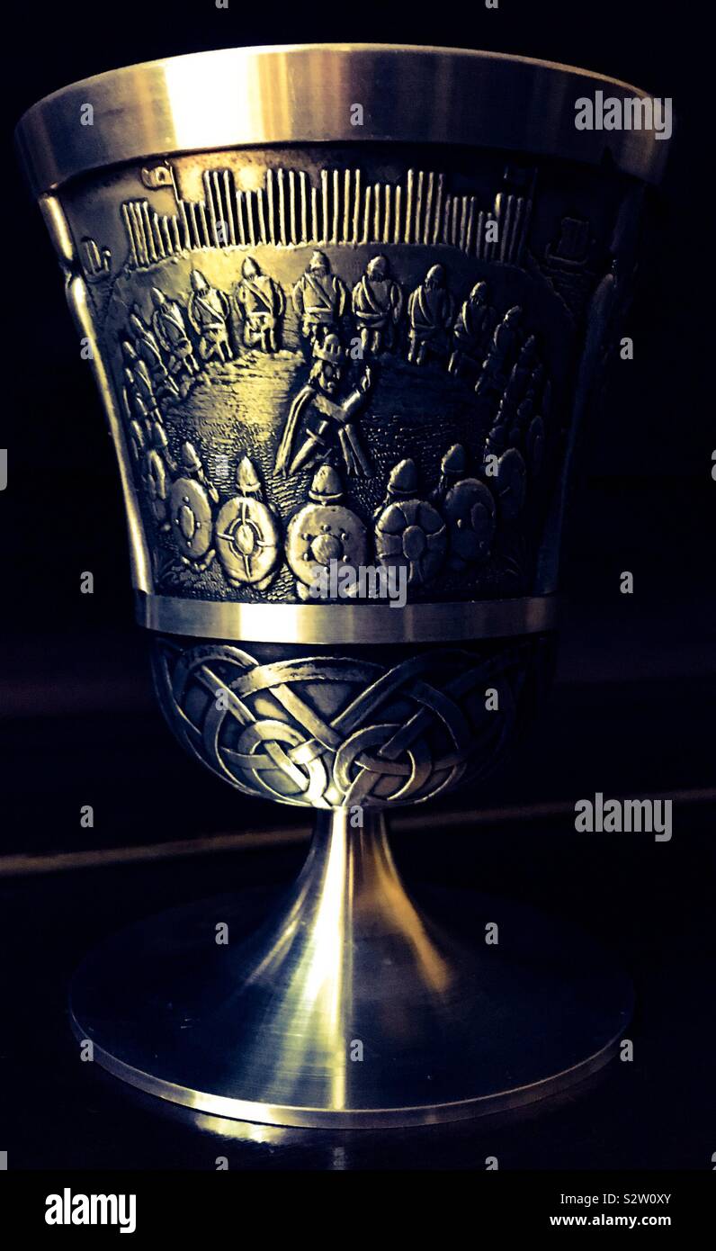 Irish Warrior Cup Stock Photo - Alamy