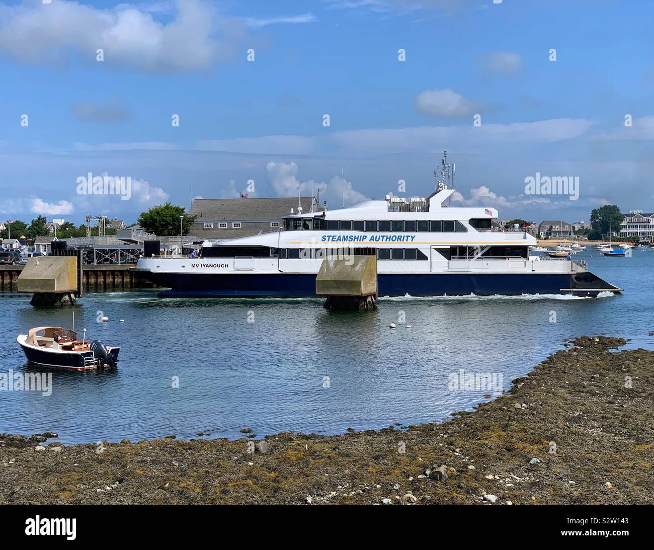 Steamship Authority ferry, Nantucket, Massachusetts, United States ...