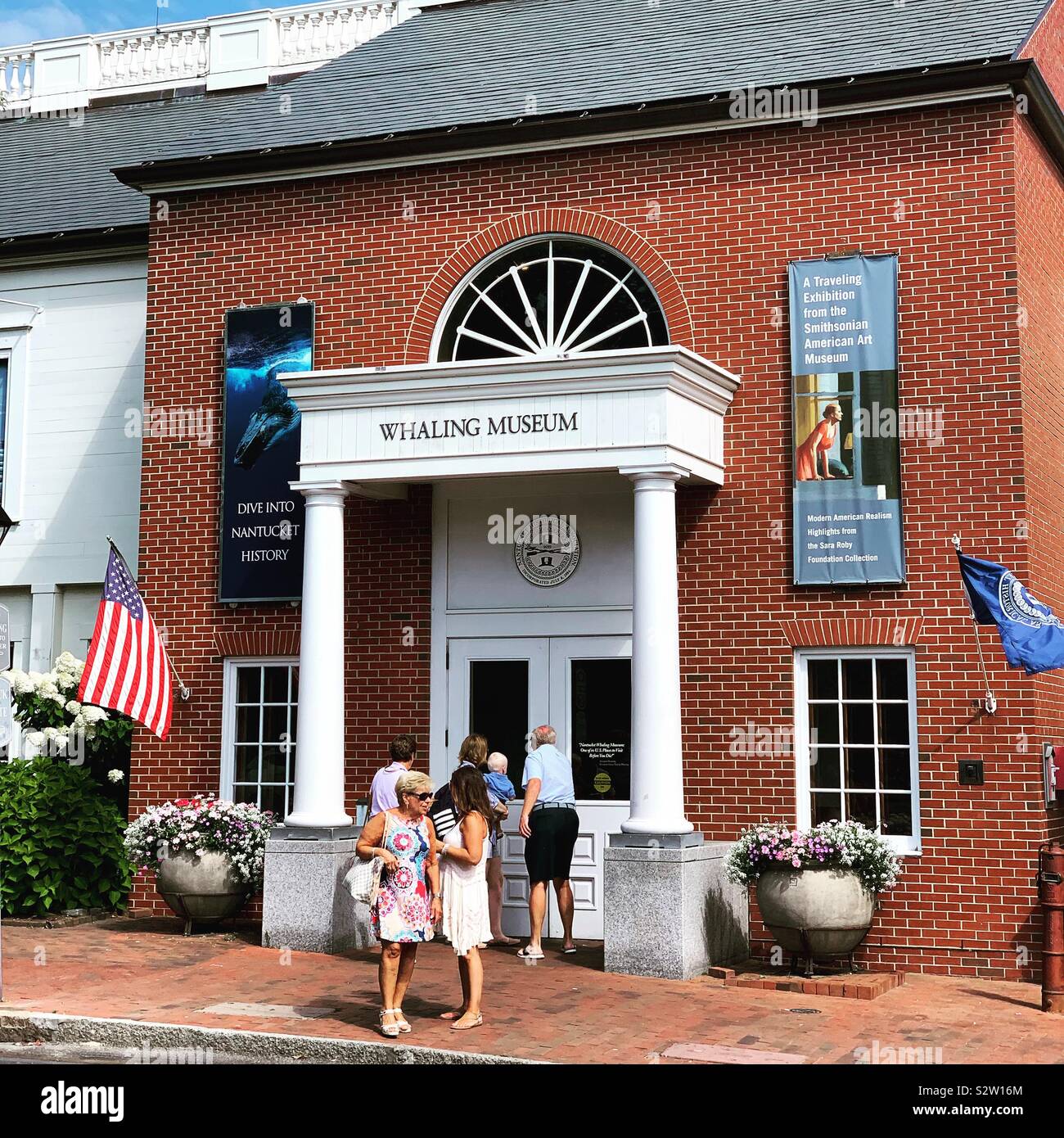Whaling Museum, Nantucket, Massachusetts, United States Stock Photo - Alamy