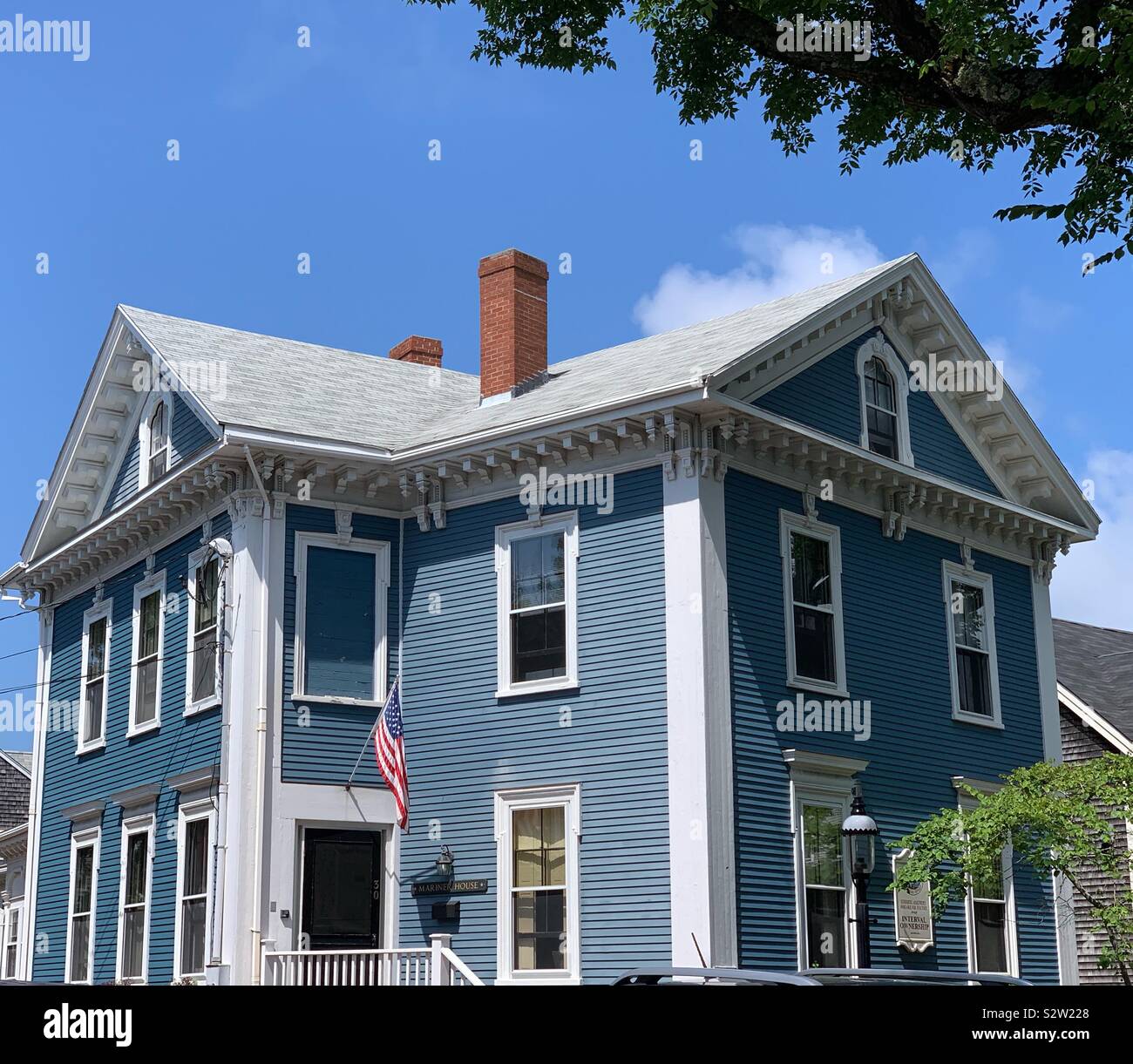 Architecture in the Town of Nantucket, Nantucket Island, Massachusetts ...