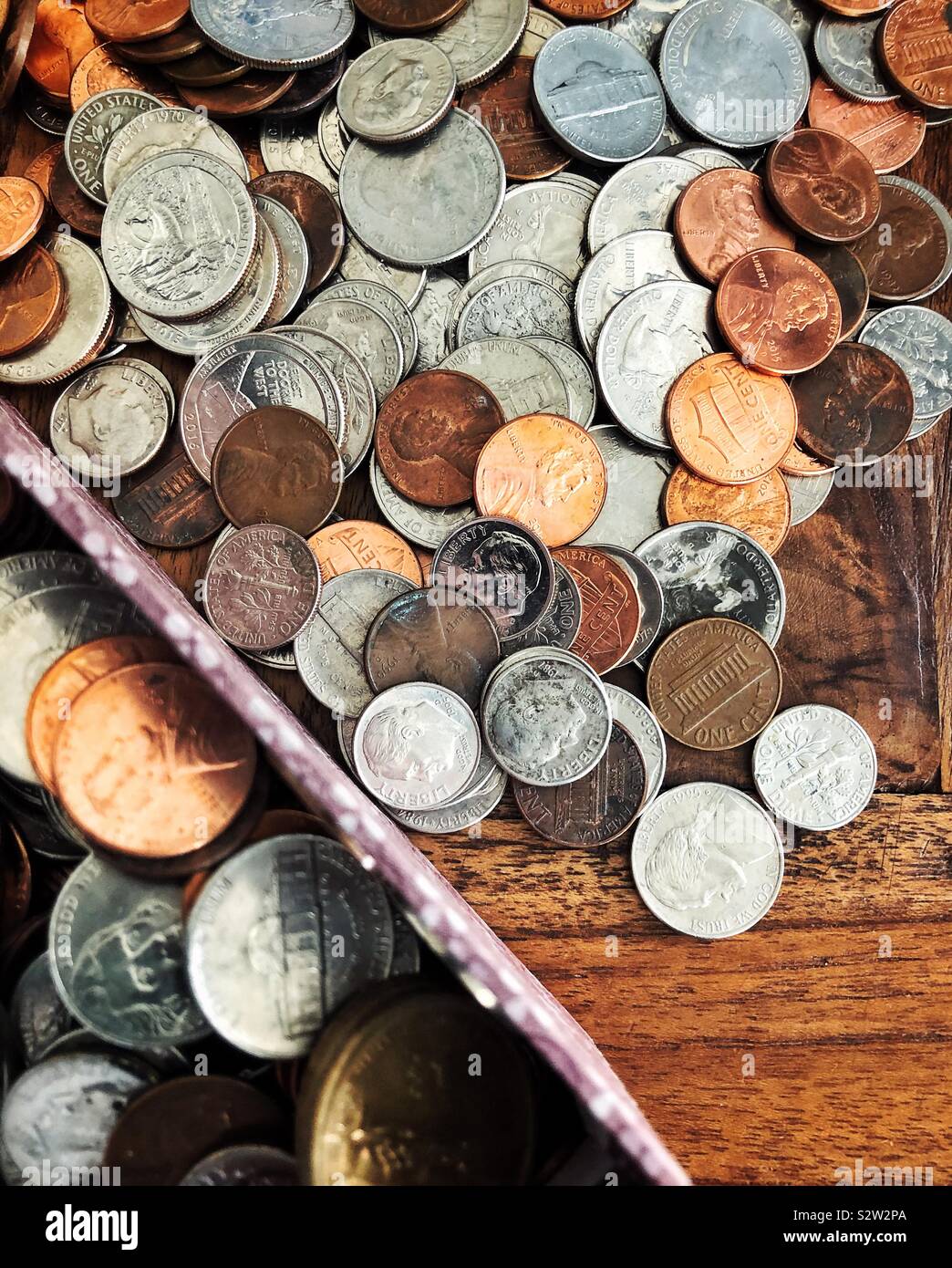 Collecting coins hi-res stock photography and images - Alamy