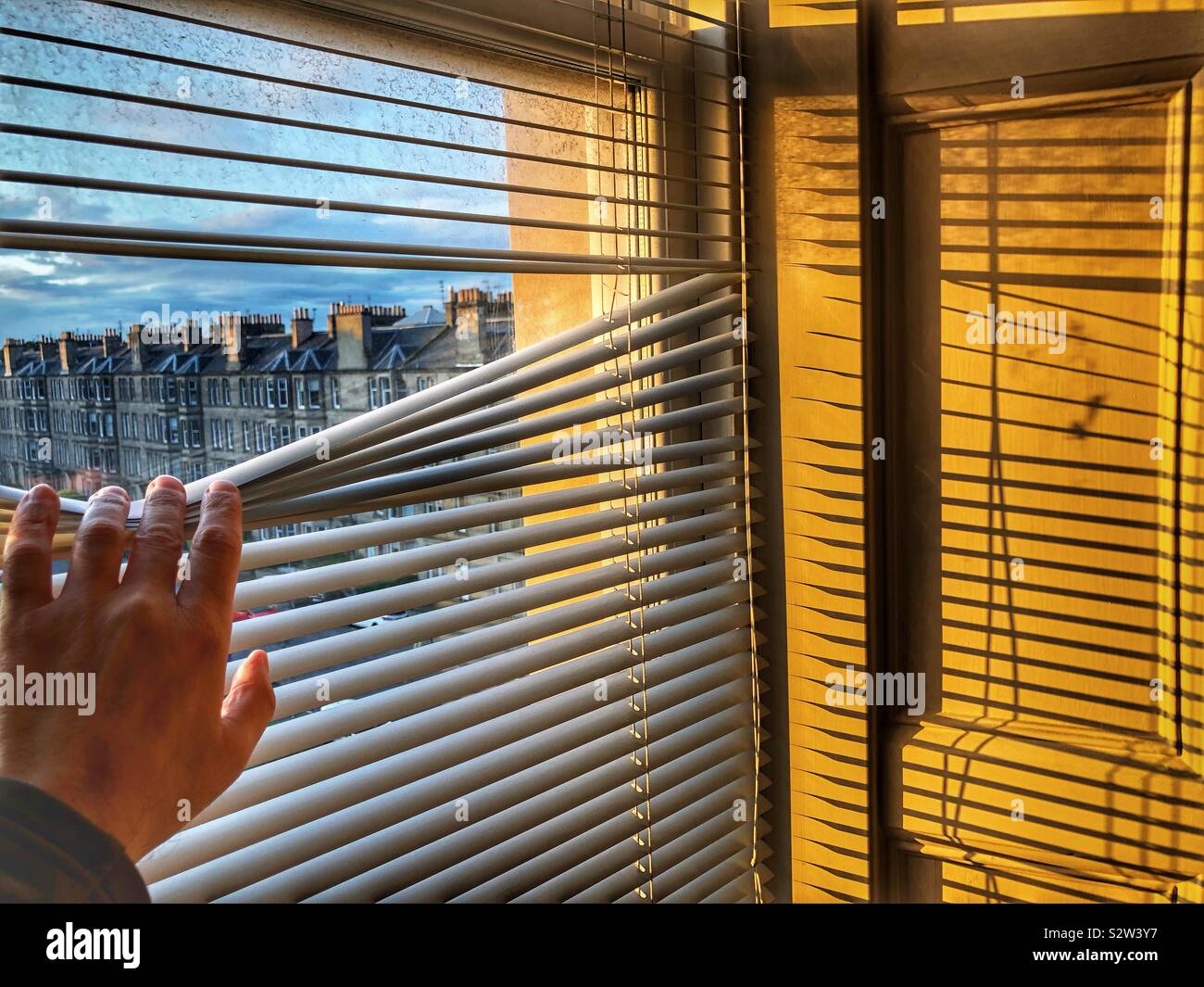 Light peeping through the windows hi-res stock photography and images ...