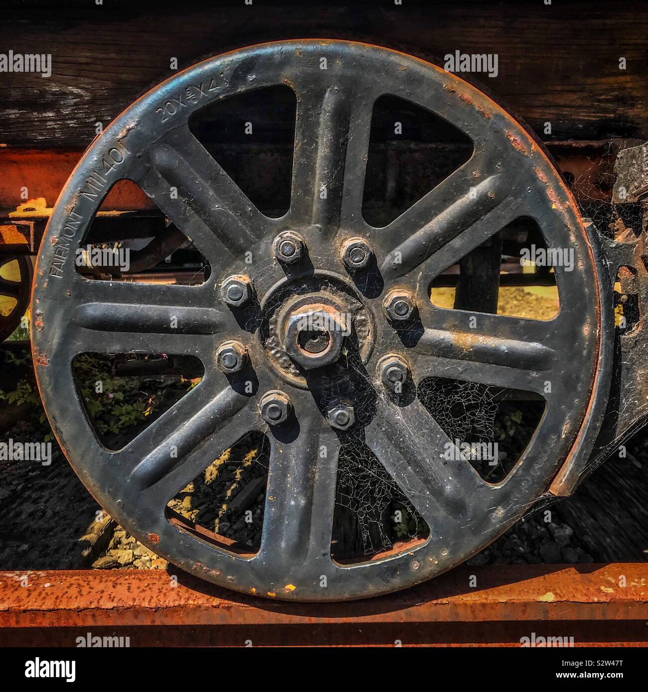 Railroad car wheel hi-res stock photography and images - Alamy
