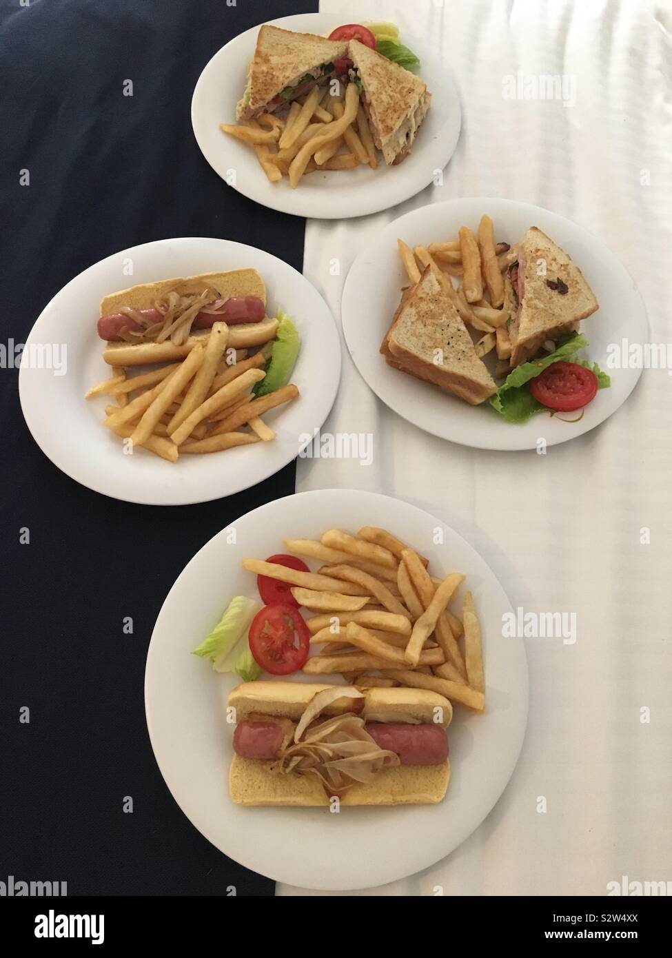 Room service “snack” Stock Photo - Alamy