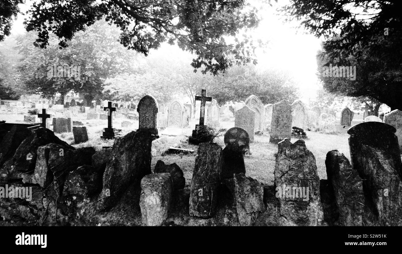 Gloomy Graveyard High Resolution Stock Photography and Images - Alamy