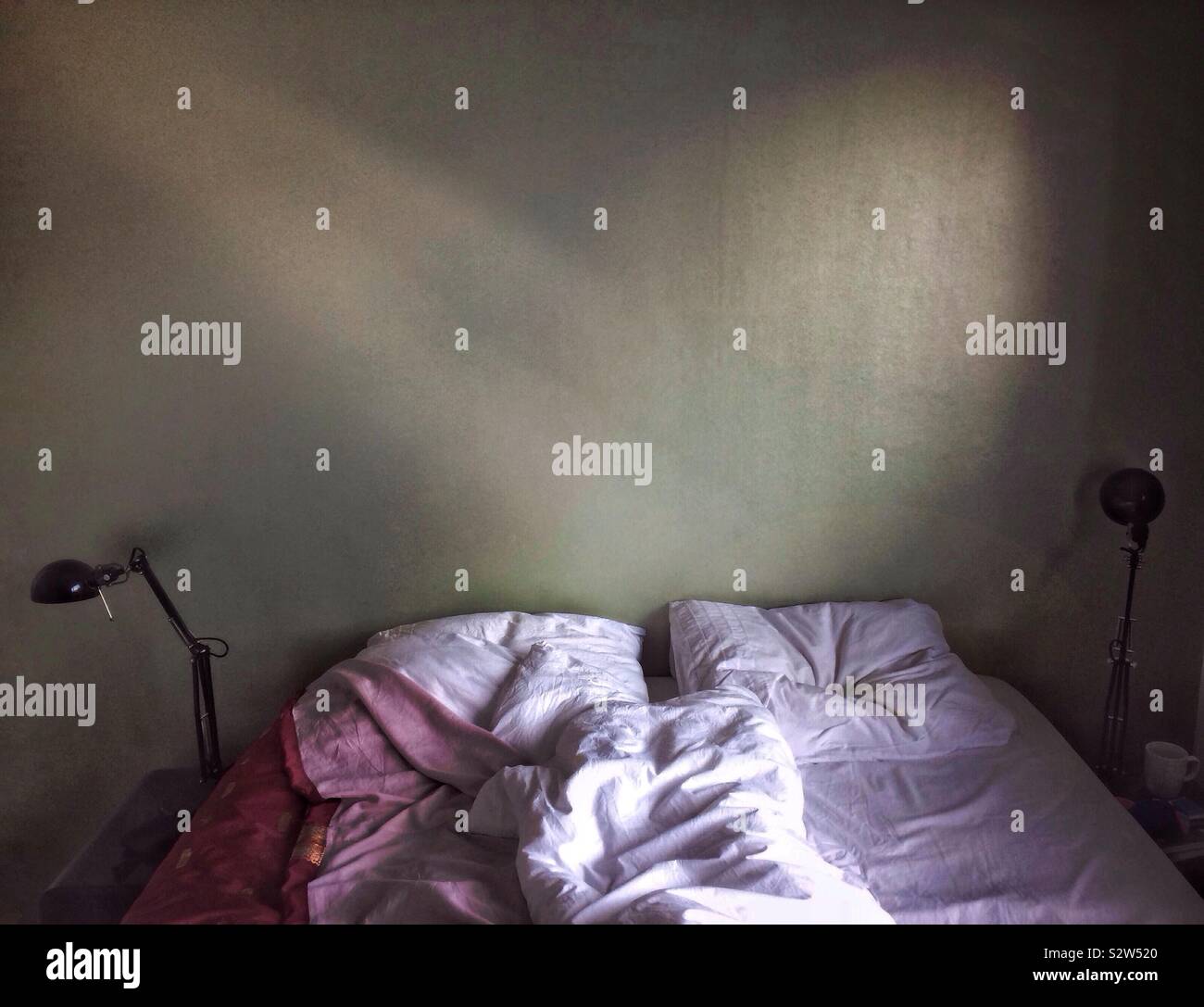 Rumpled bed hi-res stock photography and images - Alamy