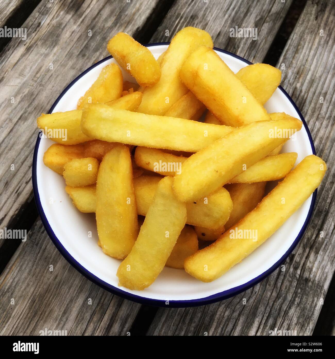 Chunky Chips, Devon, England, United Kingdom Stock Photo - Alamy