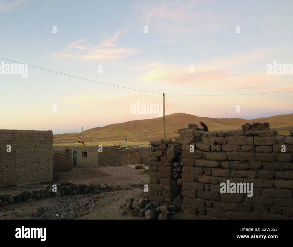Rural area in Bolivia Stock Photo - Alamy
