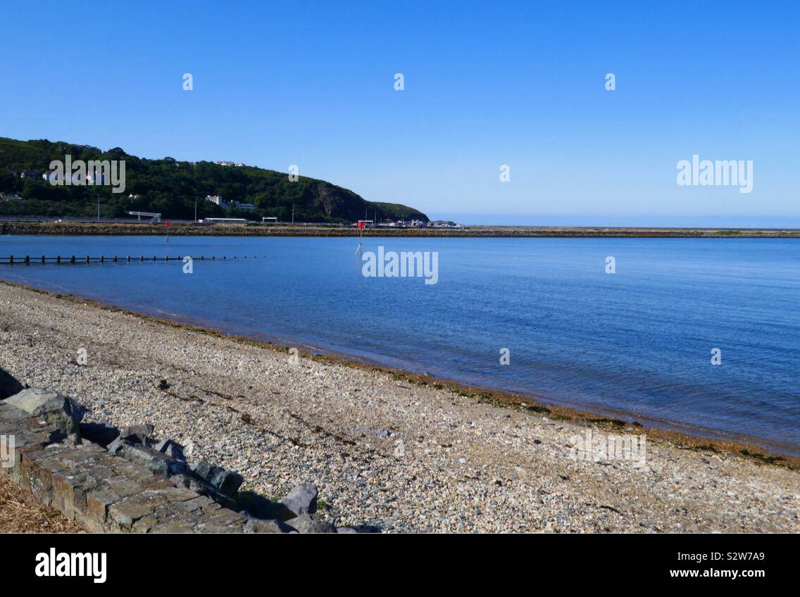 Goodwick harbour near Fishguard, West Wales Stock Photo - Alamy