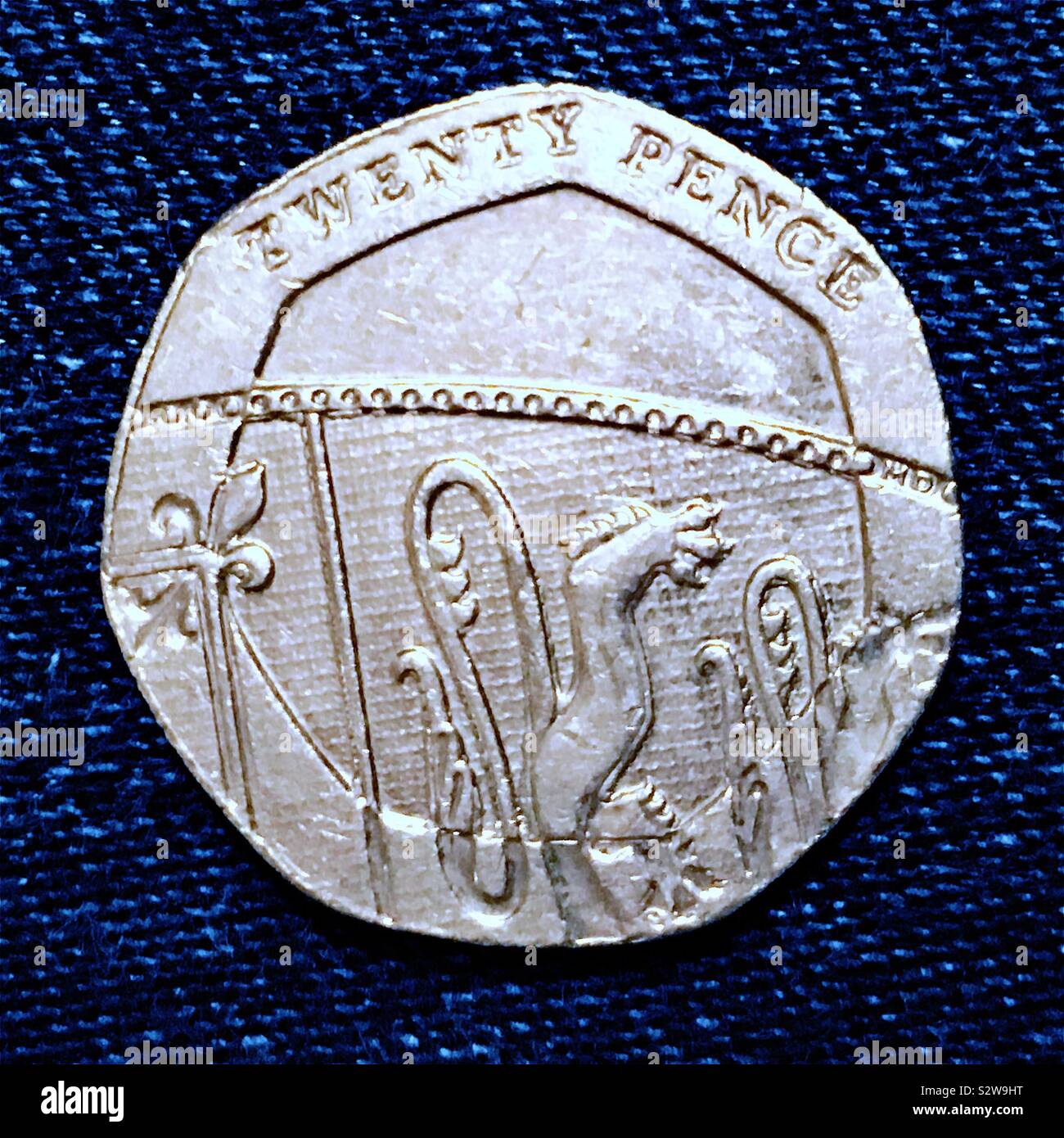 20 Pence British Coin High Resolution Stock Photography and Images - Alamy