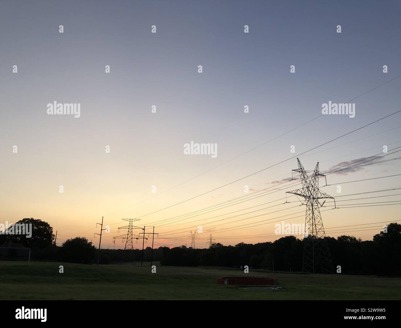 Texas power lines hi-res stock photography and images - Alamy