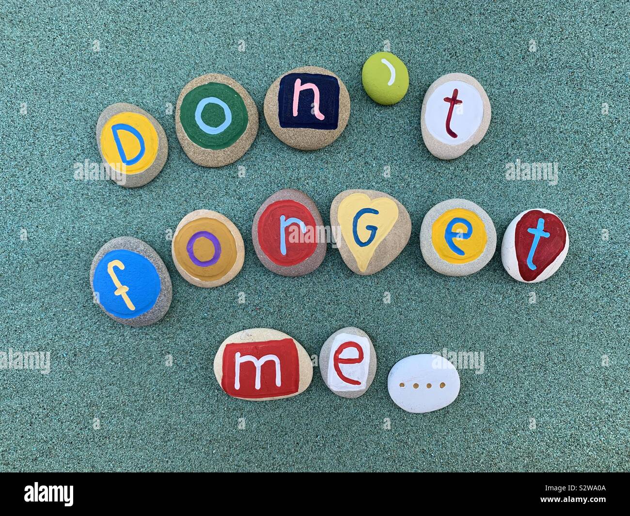 Don’t forget me Stock Photo - Alamy